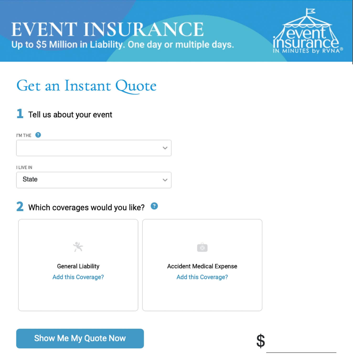Preferred Venue Program - Event Insurance in Minutes by RVNA